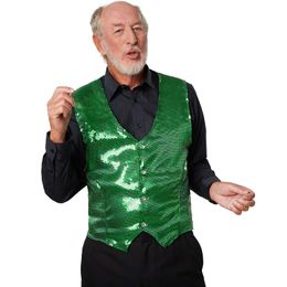 TecTake&reg; Pailletten-Weste Herren