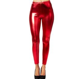 TecTake&reg; Metallic-Leggings
