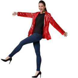 TecTake&reg; Pailletten-Jackett Damen