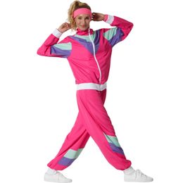 TecTake&reg; Damenkost&uuml;m Retro 80er 90er Jahre Jogginganzug