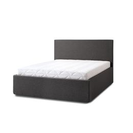 Letti Moderni Polsterbett Puro Grande 180x200 in Siena Dark Gray