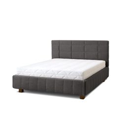 Letti Moderni Polsterbett Reta Grande 160x200 in Siena Dark Gray