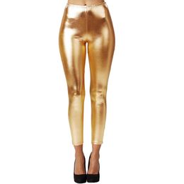 TecTake&reg; Metallic-Leggings