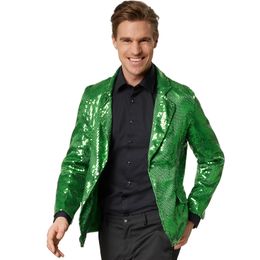 TecTake&reg; Pailletten-Jackett Herren