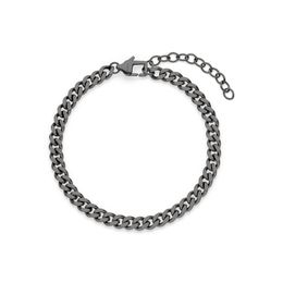 Armband s.Oliver, gunfarben, Armb&auml;nder, Herren, 22cm, Edelstahl, Armband