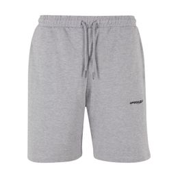 Sweatshorts "Upscale by Mister Tee Upscale Core EMB Heavy Sweatshorts", Herren, Gr. XS, US-Gr&ouml;&szlig;en, erdgrau, 100% Baumwolle, UPSCALE BY MISTER TEE, normal, Hosen Sweatshorts