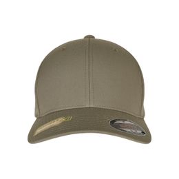 Flex Cap Flexfit "Flexfit Accessoires Flexfit Recycled Polyester Cap", Gr. S/M, loden, 97% Polyester (Recycelt), 3% Elasthan, unifarben, Caps