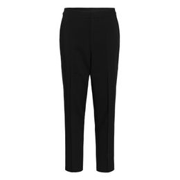 Marlene-Hose Kaffe "Hose KAhella", Damen, Gr. 34, N-Gr, schwarz (schwarz deep), Obermaterial: 83% Polyester PES. 14% Viskose CV. 3% Elasthan EL., Hosen