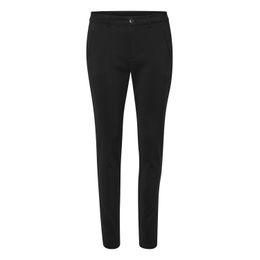 Stoffhose Kaffe "Casual Hose Vera", Damen, Gr. 34, N-Gr, schwarz (schwarz deep), Obermaterial: 61% Baumwolle CO. 36% Polyamid PA. 3% Elasthan EL., Hosen Stoffhose