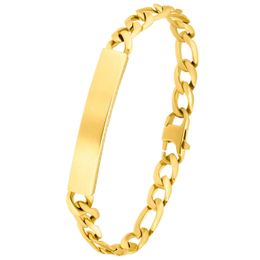 JOOP! ID Armband JOOP "2035896", gold (gelbgoldfarben), Armb&auml;nder, Herren, 22,5cm, Edelstahl, Goldarmband
