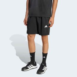 Shorts adidas Performance "WORKOUT ESSENTIALS BASE WOVEN", Herren, Gr. S, L-Gr, schwarz, innenbeinl&auml;nge ca. 23 cm, Obermaterial: 100% Polyester, Hosen Shorts