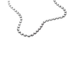 Edelstahlkette Calvin Klein "GEOMETRIC", edelstahlfarben, Halsketten, Damen, Edelstahl, L: 51 B: 4mm, Edelstahlkette, B:4mm