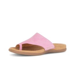Zehentrenner Gabor "Zehentrenner", Damen, Gr. 37, rosa, Schuhe Zehentrenner