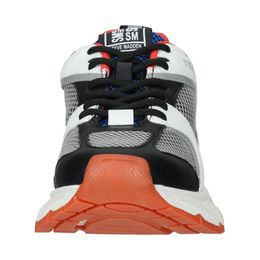 Sneaker Steve Madden "Steve Madden Sneaker Lederimitat/Textil", Herren, Gr. 38, schwarz, wei&szlig;, Lederimitat, Textil, Schuhe Sneaker
