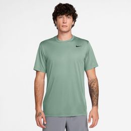 T-Shirt Nike "M NK DF TEE STD FLEX", Herren, Gr. L, steam, schwarz, angeraute Sweatware, Obermaterial: 100% Polyester, normal, Rundhals, angesetztes B&uuml;ndchen, Shirts T-Shirt, sportlicher Schnitt, f&uuml;r Sportmode und Streetwear