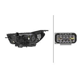 Hella Hauptscheinwerfer 1ex354862081 LED rechts f&uuml;r Opel