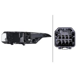 Hella Heckleuchte 2sd015021111 LED links f&uuml;r Peugeot
