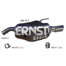 Ernst Endschalld&auml;mpfer 043137 links f&uuml;r Opel GM