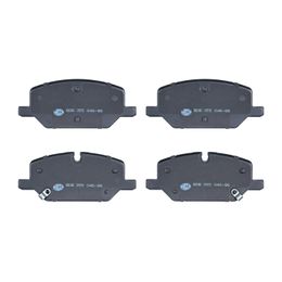 Hella Bremsbelagsatz, Scheibenbremse 8db355046861 Vorderachse f&uuml;r Vaughall