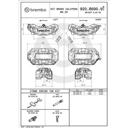 Brembo Bremssattel 920b69096