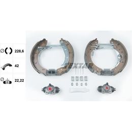 TEXTAR Bremsbackensatz Shoe Kit Pro 84052900 f&uuml;r Citro&euml;n Peugeot