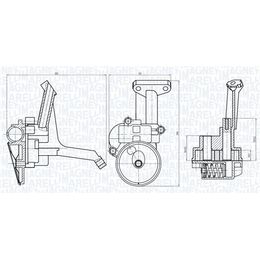 MAGNETI MARELLI &Ouml;lpumpe 351516000105 f&uuml;r BMW