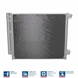 NISSENS Kondensator, Klimaanlage 940546 f&uuml;r RENAULT NISSAN