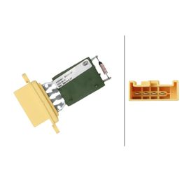 Hella Widerstand, Innenraumgebl&auml;se 9ml366410771 f&uuml;r Citro&euml;n