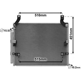 Van Wezel Kondensator, Klimaanlage 53005697 f&uuml;r TOYOTA