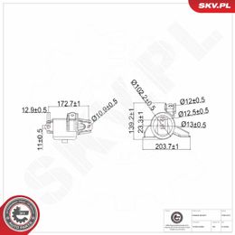 ESEN SKV Lagerung, Motor 75skv472 links f&uuml;r KIA