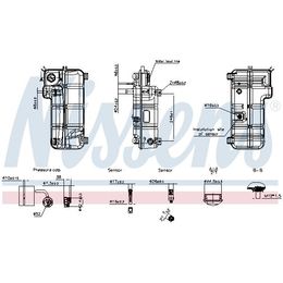 NISSENS Ausgleichsbeh&auml;lter, K&uuml;hlmittel 996572 f&uuml;r Iveco