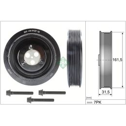 SCHAEFFLER INA Riemenscheibe, Kurbelwelle 544012720 f&uuml;r Ford LAND ROVER