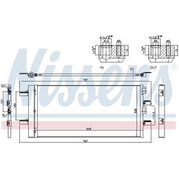 NISSENS Kondensator, Klimaanlage 940509 f&uuml;r MINI
