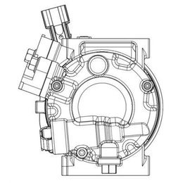 Mahle Kompressor, Klimaanlage BEHR HELLA SERVICE *** PREMIUM LINE acp633000p f&uuml;r KIA