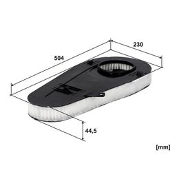 FILTRON Luftfilter ak3627 Filtereinsatz 45mm f&uuml;r BMW