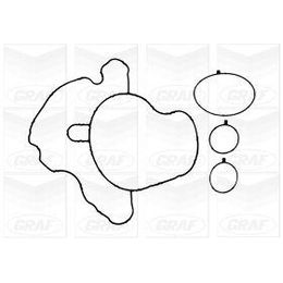 Graf Wasserpumpe pa1280 f&uuml;r MASERATI Chrysler Fiat