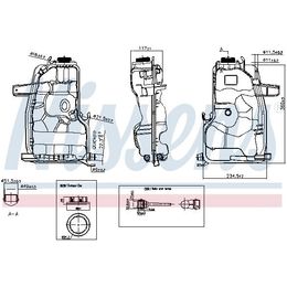 NISSENS Ausgleichsbeh&auml;lter, K&uuml;hlmittel 996232 f&uuml;r LAND ROVER