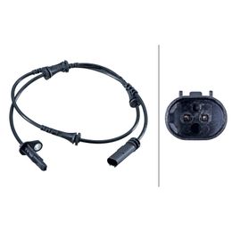 Hella Sensor, Raddrehzahl 6pu358216861 Hinterachse f&uuml;r BMW