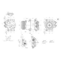 Hella Kompressor, Klimaanlage 8fk366200241 f&uuml;r Ford
