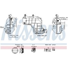 NISSENS Ausgleichsbeh&auml;lter, K&uuml;hlmittel 996221 f&uuml;r LAND ROVER