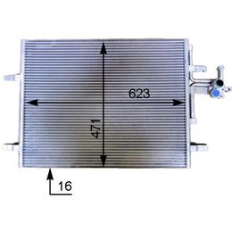 Mahle Kondensator, Klimaanlage ac775000s f&uuml;r Volvo ASIA