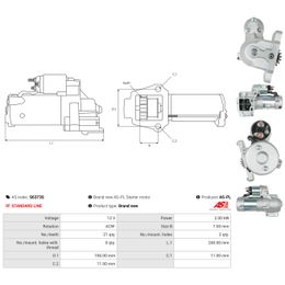 AS-PL Starter s6373s f&uuml;r Volvo