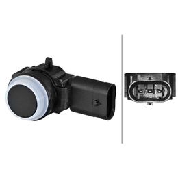 Hella Sensor, Einparkhilfe 6px358270391 hinten f&uuml;r Skoda VW