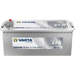Varta Starterbatterie PROFESSIONAL DUAL PURPOSE EFB 12 V, 190 Ah, 1050 A 932190105k312 12V 68Ah 1050A