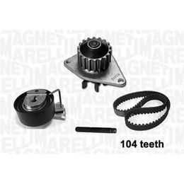 MAGNETI MARELLI Wasserpumpe + Zahnriemensatz 341405310002 f&uuml;r Citro&euml;n Peugeot Fiat