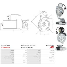 AS-PL Starter s2023 f&uuml;r MITSUBISHI NISSAN