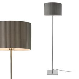 lux.pro Stehleuchte, Grau, Metall, 38x151x38 cm, Lampen & Leuchten, Innenbeleuchtung, Stehlampen, Stehlampen