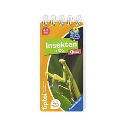 Ravensburger tiptoi Wieso? Weshalb? Warum? Quiz - Insekten & Co., Lernbuch