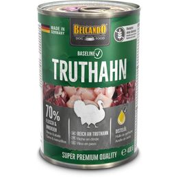 Belcando Baseline Truthahn Hunde-Nassfutter getreidefrei 6x400g