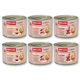 animonda Carny Adult Mix Katzen-Nassfutter Single Protein 12x200g